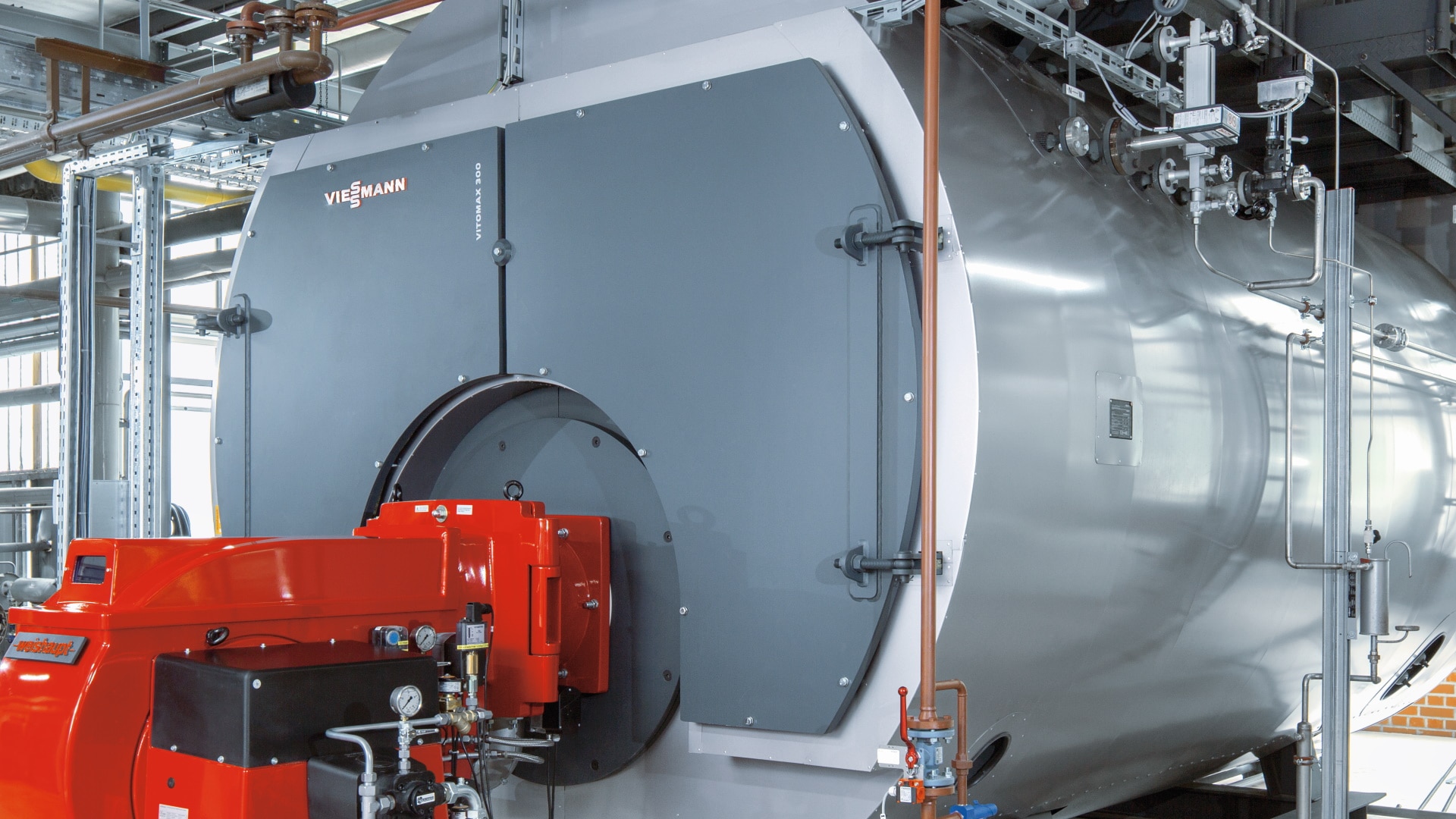 Industrial boiler store